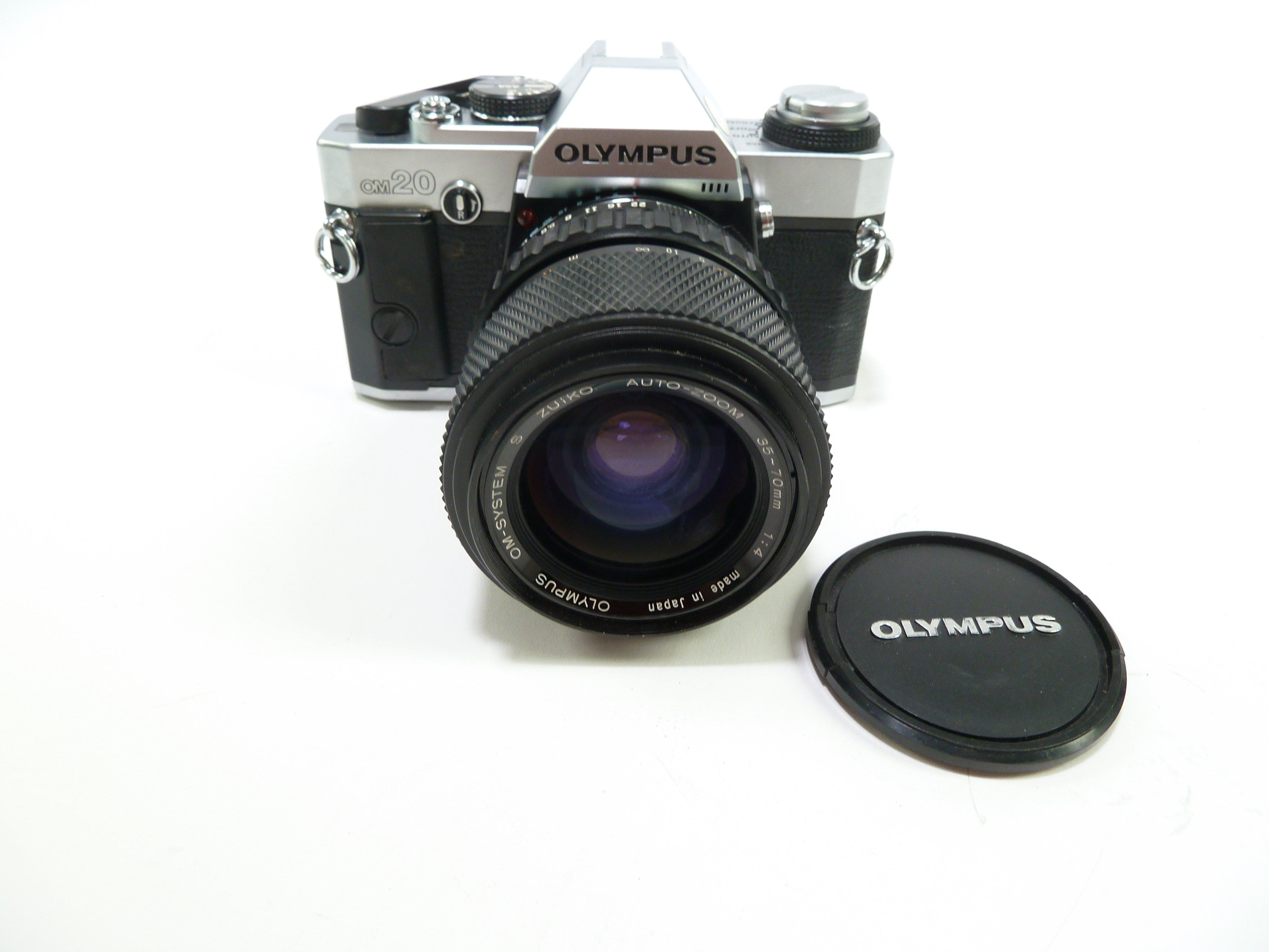 Olympus OM20 SLR 35mm Film Camera with Olympus Zuiko 37-70mm f/4.0 Len – Camera Exchange