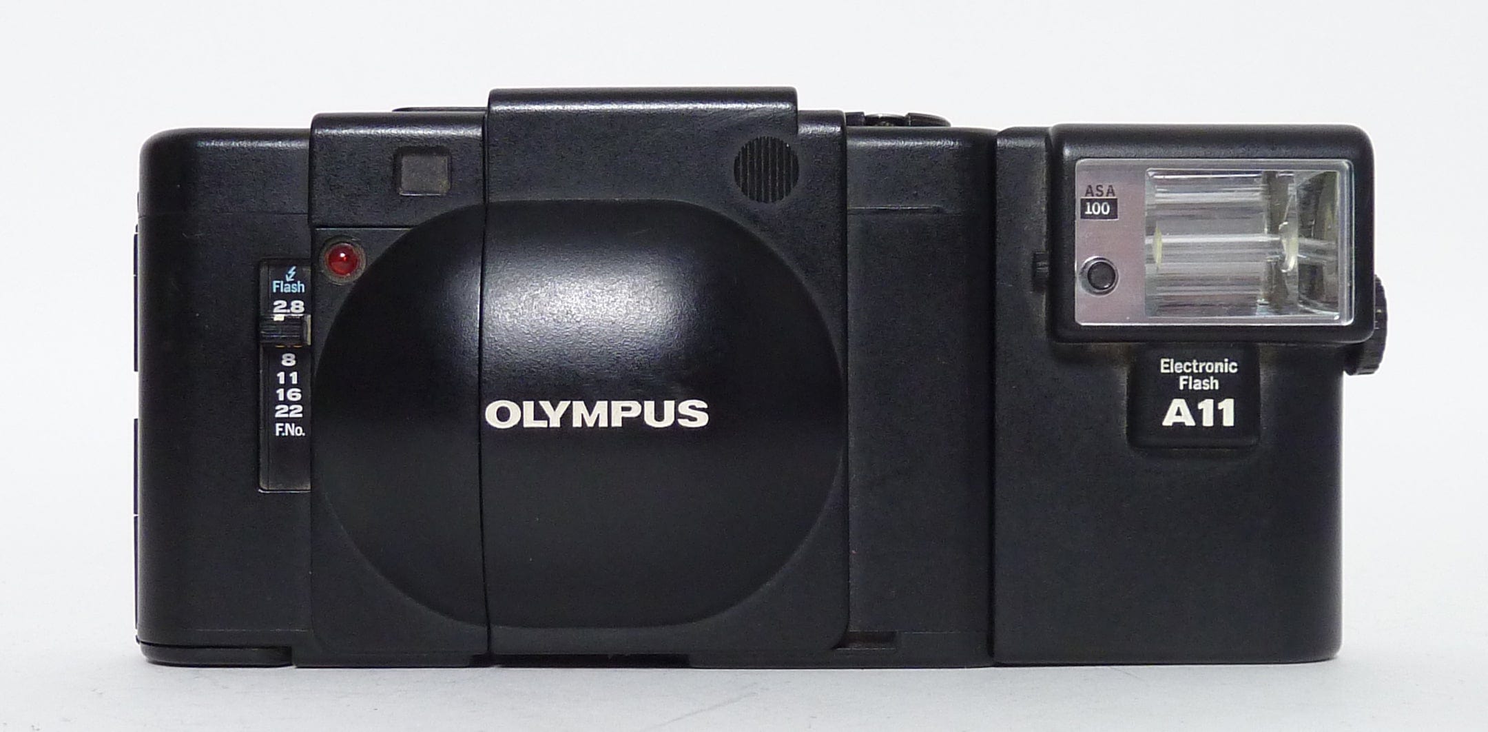 Olympus XA 35mm Compact Film Camera with A11 Flash – Camera Exchange
