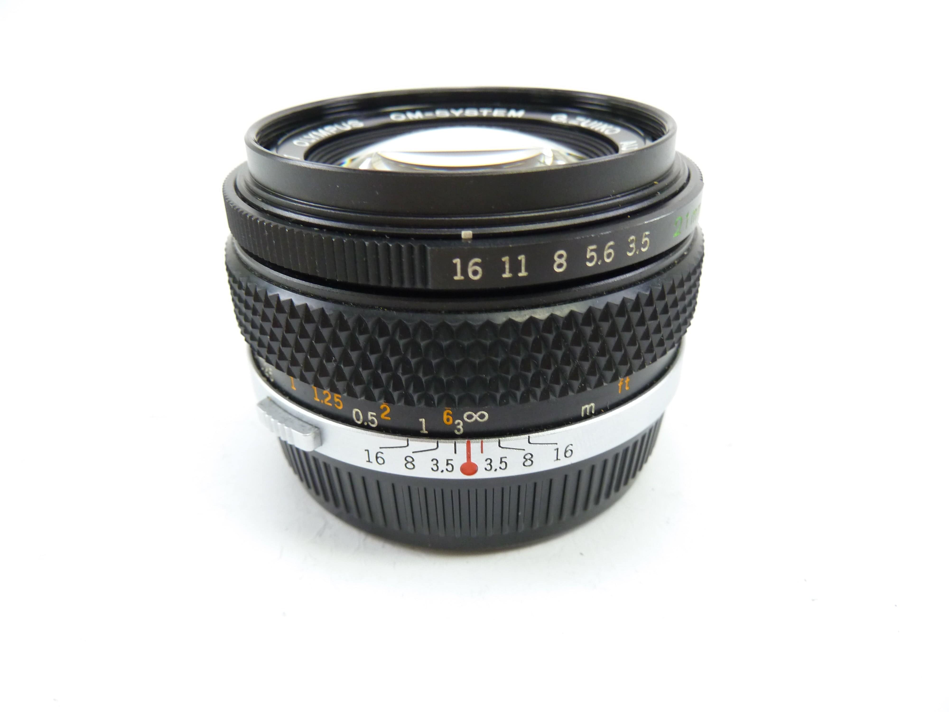 Olympus Zuiko OM 21MM F3.5 Ultra Wide Angle Lens with case – Camera ...