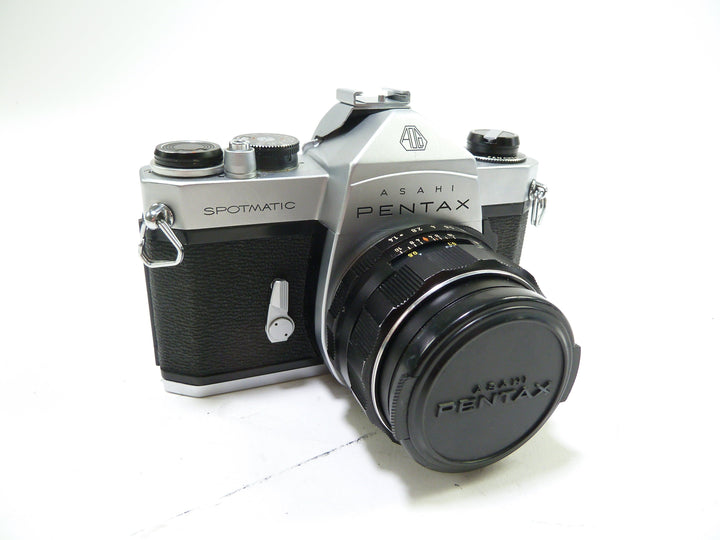 Pentax Asahi Spotmatic 35mm SLR Film Camera w/ 50mm f/1.4 Lens – Camera ...