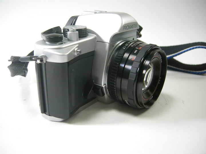 Promaster 2500 PK Super 35mm SLR camera w/MC 50mm f1.7 – Camera Exchange