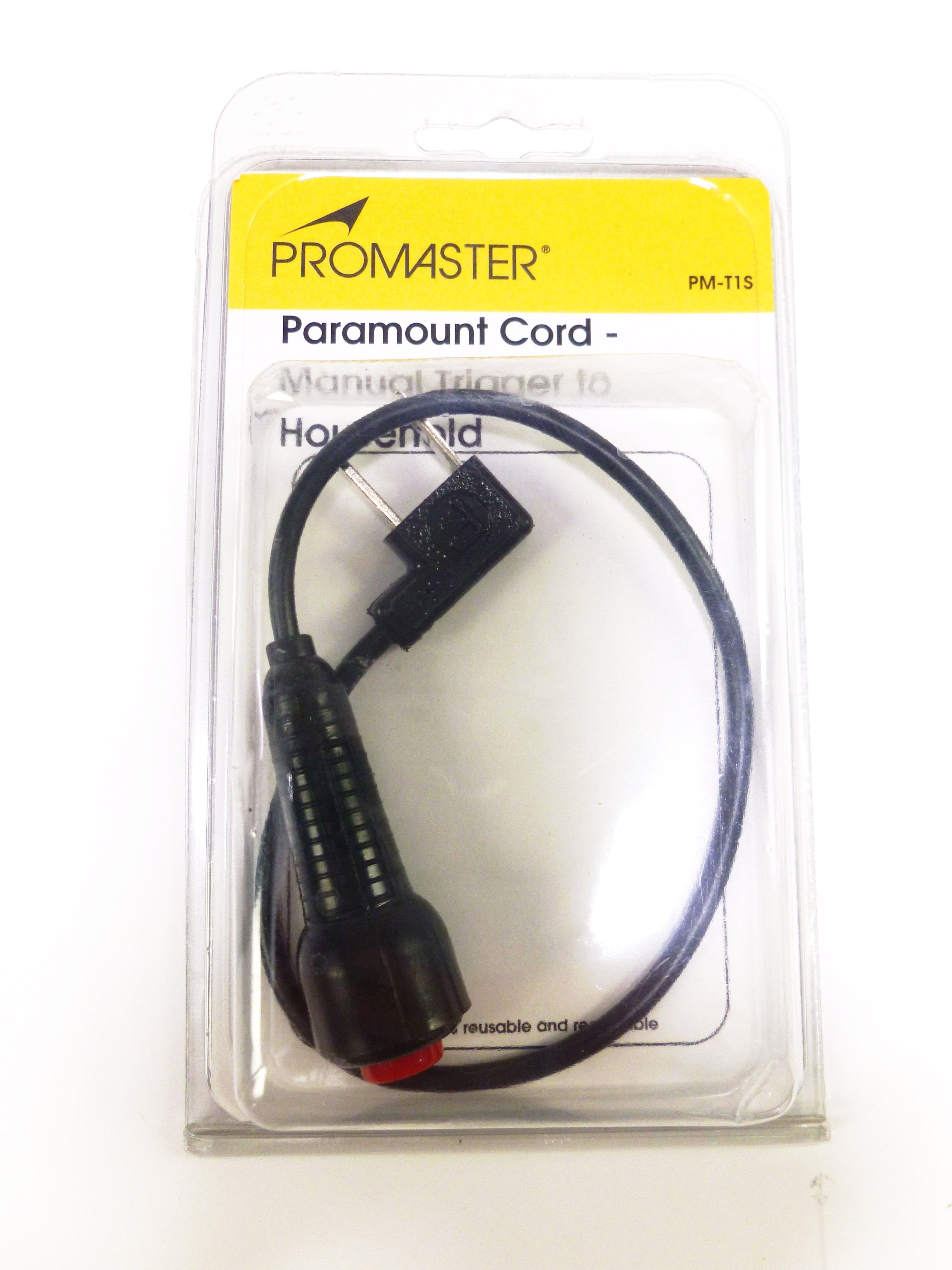 Promaster Paramount Cord - Manual Trigger to Household – Camera Exchange