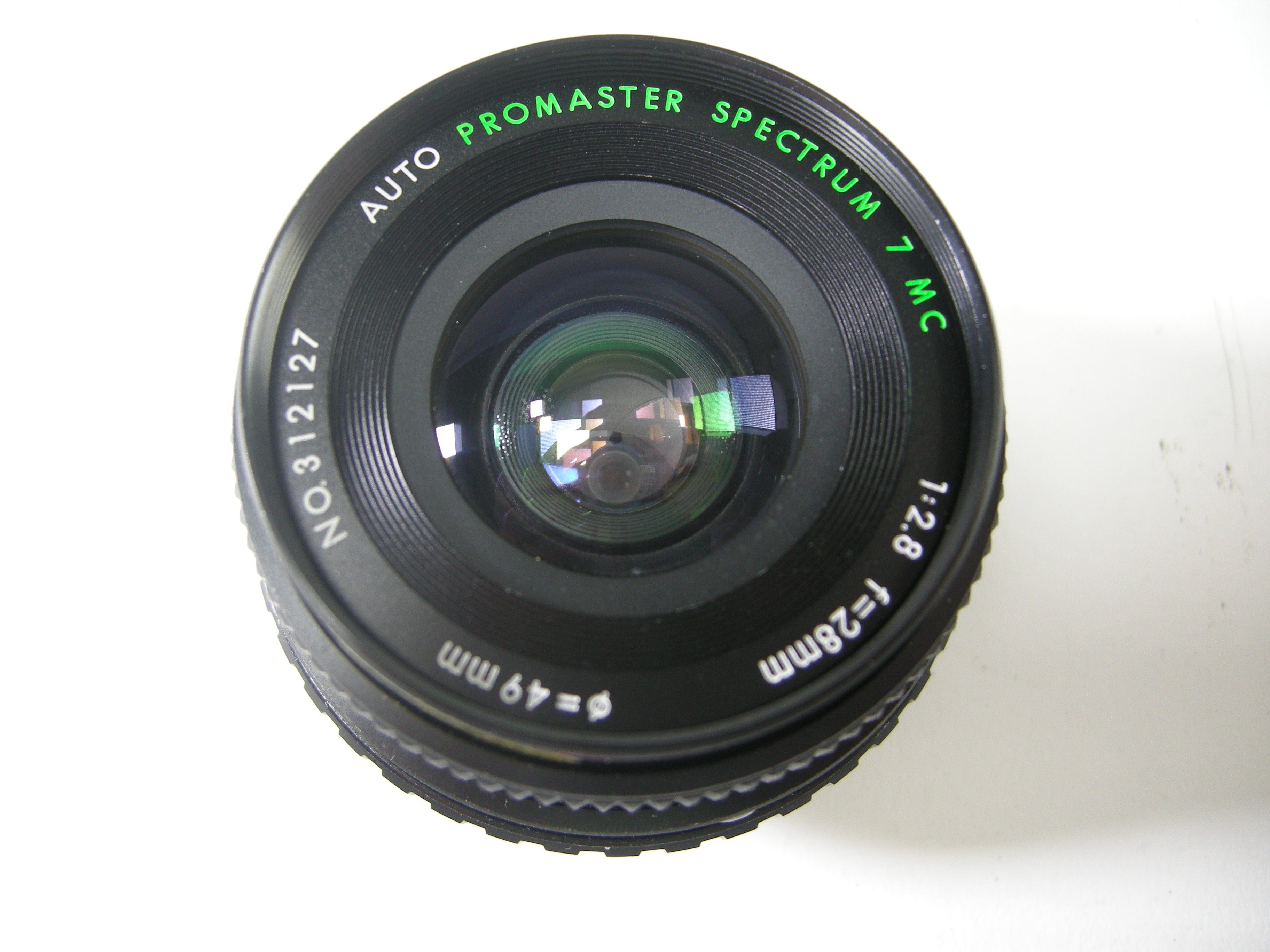 Promaster Spectrum 7 Auto MC 28mm f/2.8 Lens for Nikon F Mount – Camera ...