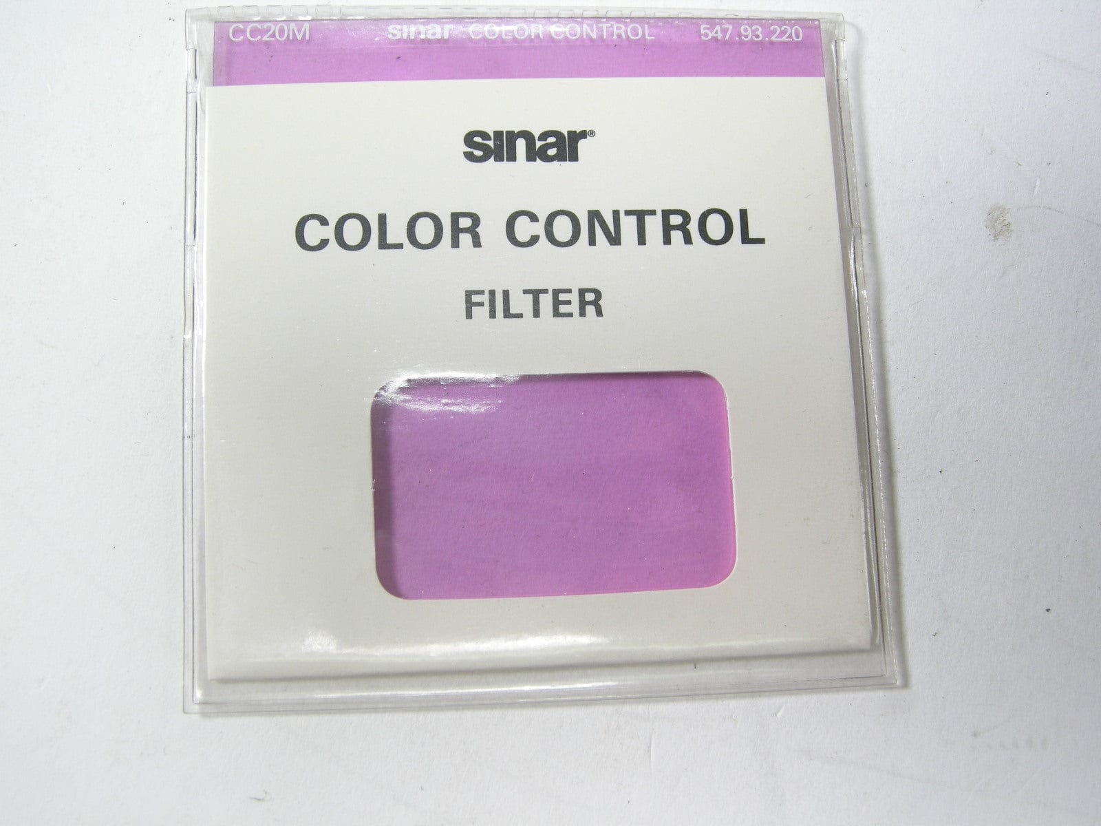 Sinar Color Control Filters Set of 8 – Camera Exchange